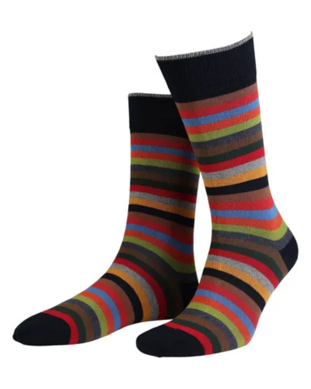 TRUE BLOCK STRIPE MULTICOLOUR SOCK – Hansfords Menswear