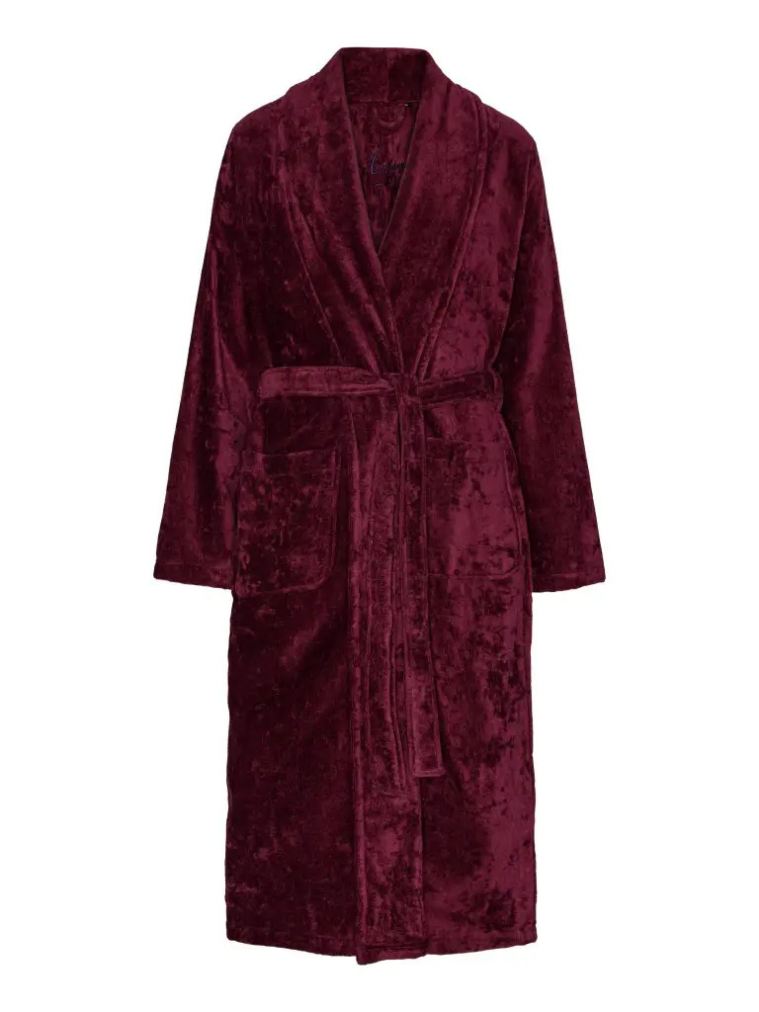 KATTEGAT BORDEAUX DRESSING GOWN – Hansfords Menswear