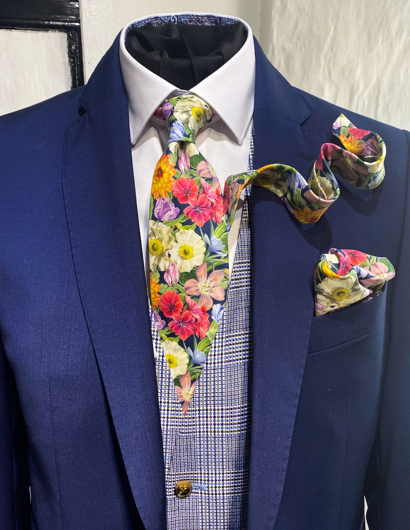 DUNCAN BLUE SUIT JACKET – Hansfords Menswear